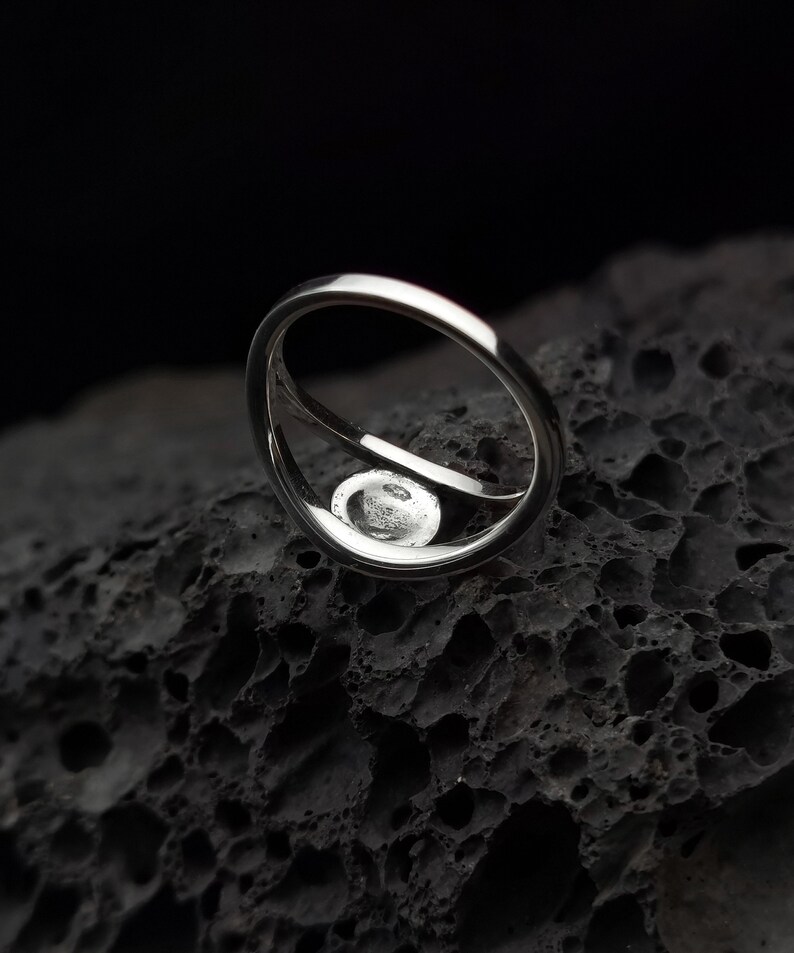 Evil Eye Sterling Silver Ring Handmade Solid Medieval 925 | Etsy