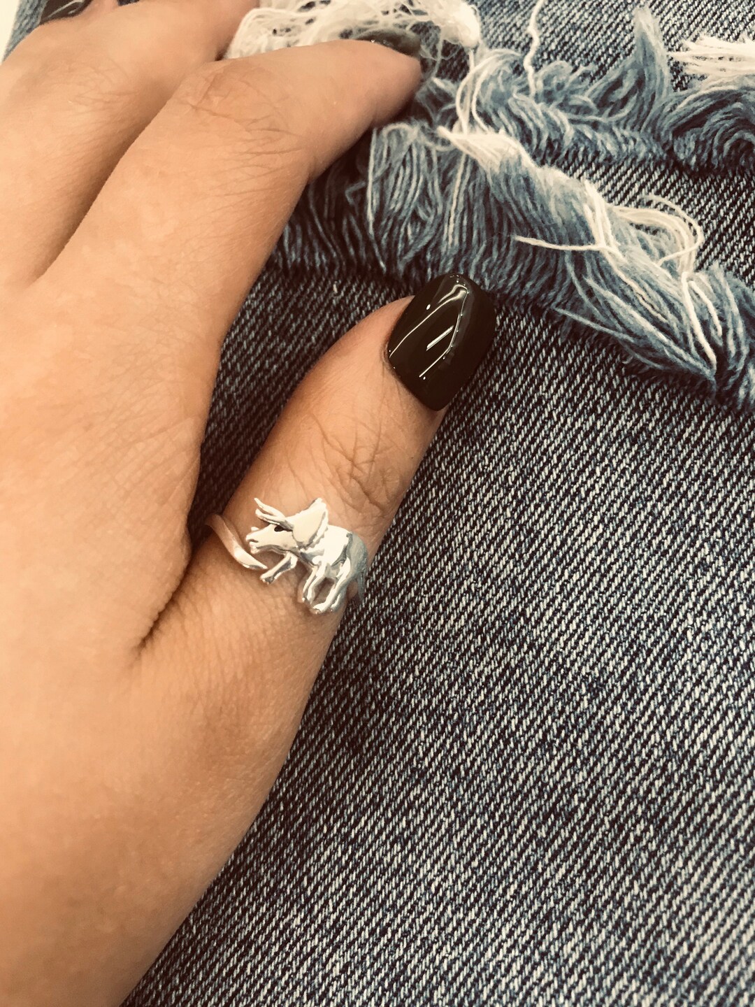 Sterling Silver Triceratops Ring: Handmade Dinosaur Jewelry - Etsy