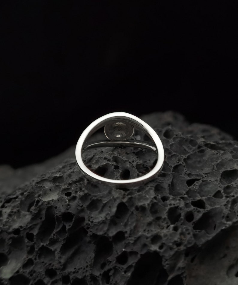 Evil Eye Sterling Silver Ring Handmade Solid Medieval 925 | Etsy