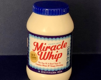 Miracle Whip Jar | Etsy