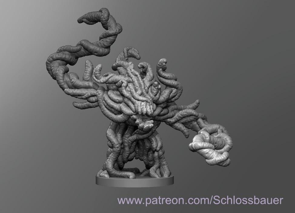 Vine Blight Dungeons & Dragons 5e Resin Mini Monster 32mm - Etsy