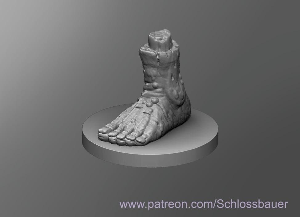 Stomped On By A Foot