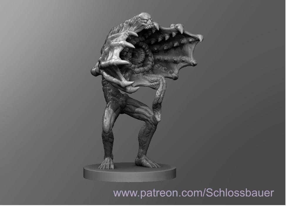 The Hungry Dungeons & Dragons 5e Resin Mini Monster 32mm - Etsy
