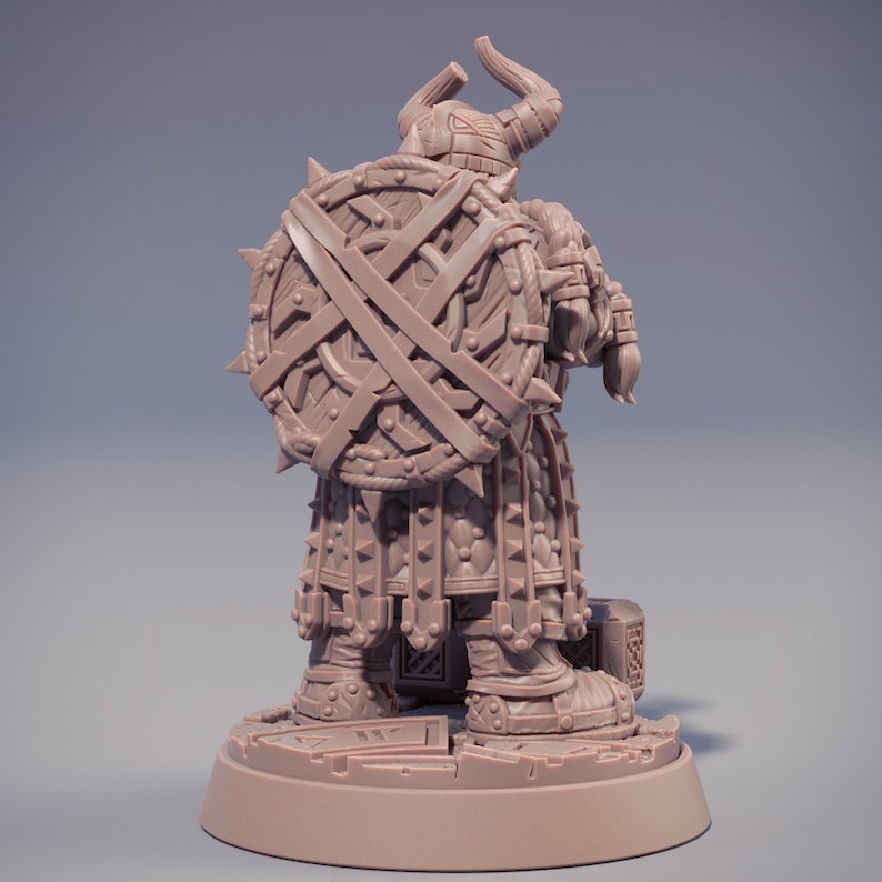 Ukko Hakka 32mm Dwarf Miniature Dnd 5e Pathfinder - Etsy