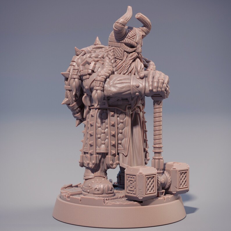 Ukko Hakka 32mm Dwarf Miniature Dnd 5e Pathfinder - Etsy