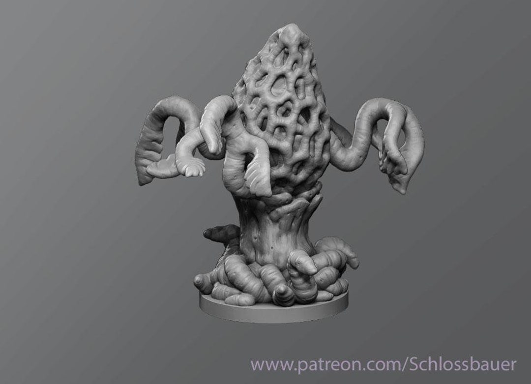 Violet Fungus Dungeons & Dragons 5e Resin Mini Monster - Etsy Hong Kong
