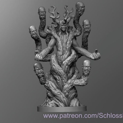 Adult False Hydra Dungeons & Dragons 5e Resin Mini Monster - Etsy