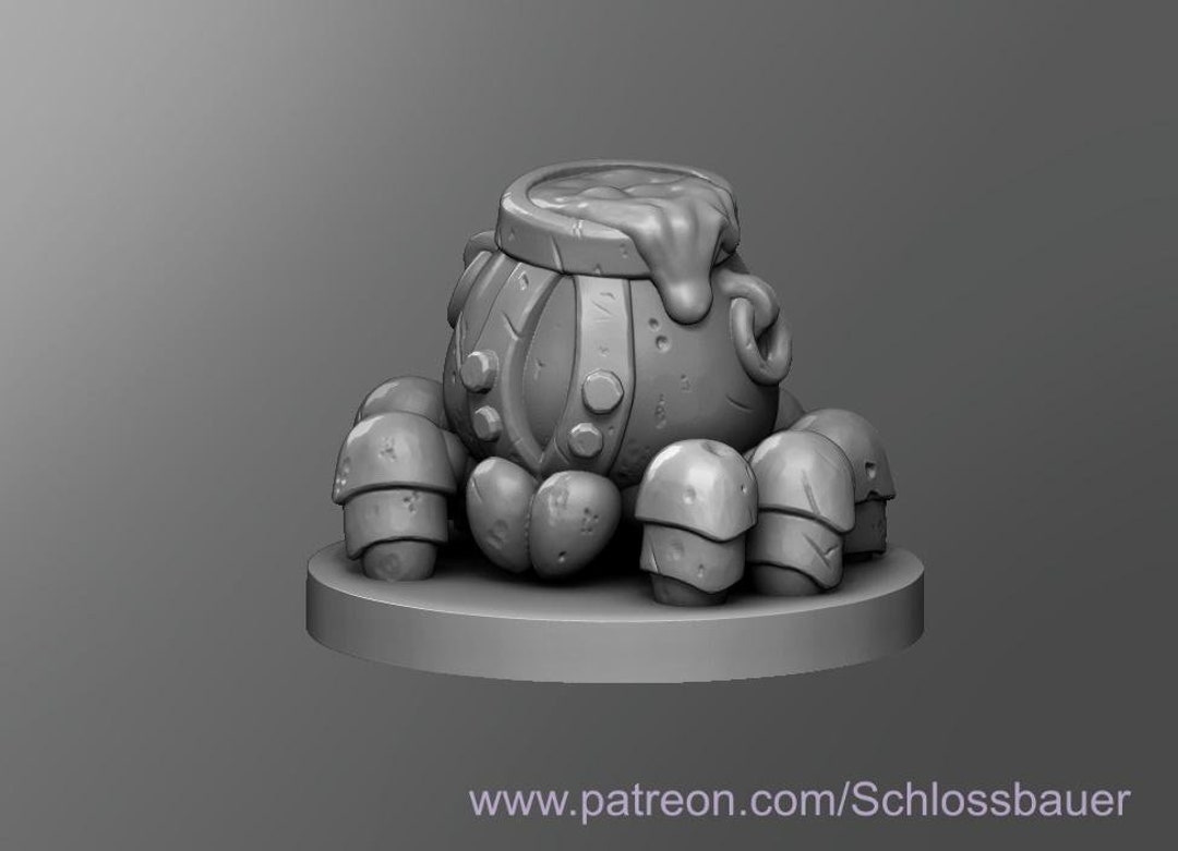 Alchemical Homunculus Dungeons & Dragons 5e Resin Mini - Etsy