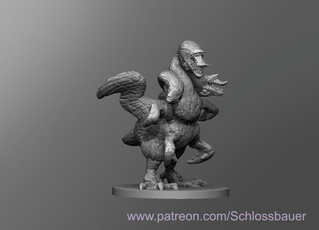 Mutated Goose Dungeons & Dragons 5e Resin Mini Monster - Etsy