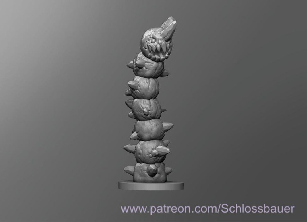 Snow Pokey Dungeons & Dragons 5e Resin Mini Monster 32mm - Etsy