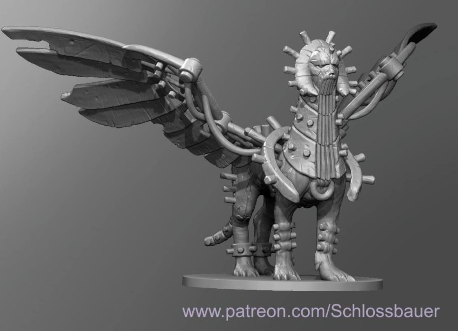 Nightmare Sphinx Dungeons & Dragons 5e Resin Mini Monster - Etsy.de