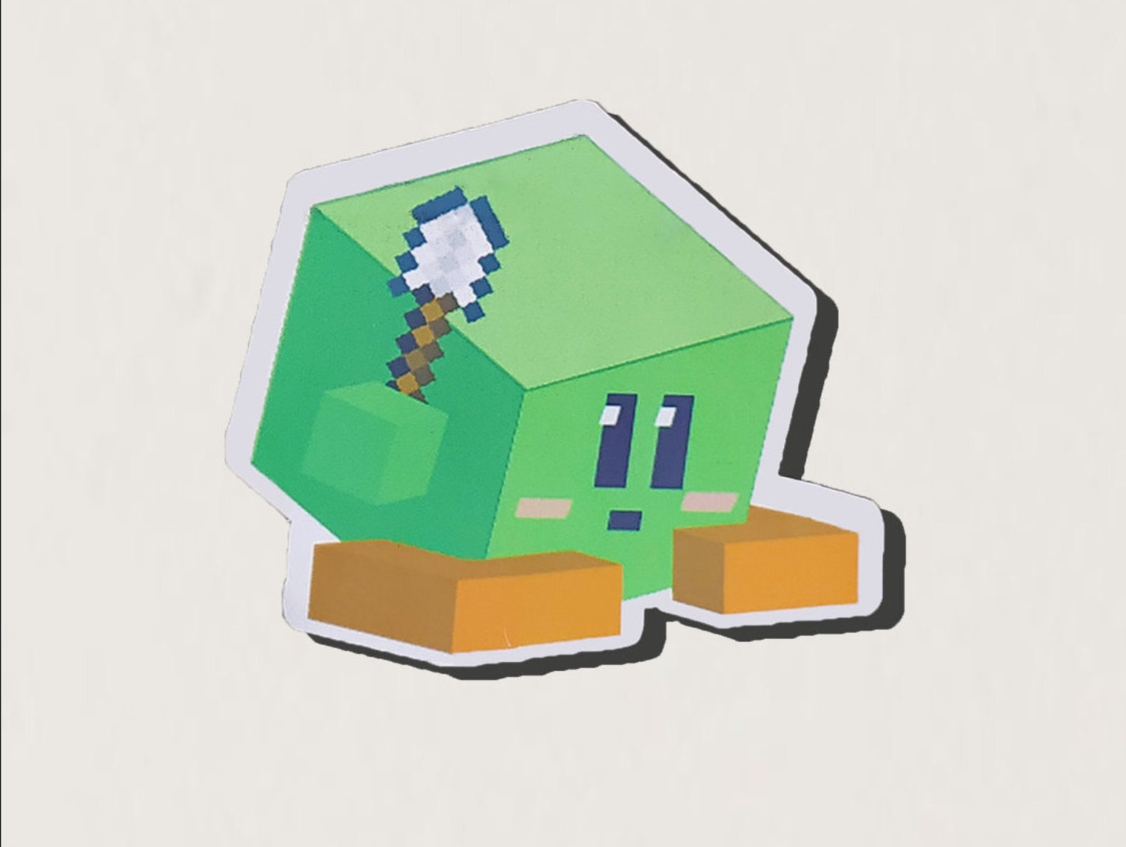 Kirby | Minecraft | Minecraft Kirby | Smash Bros Kirby | Pink| - Etsy