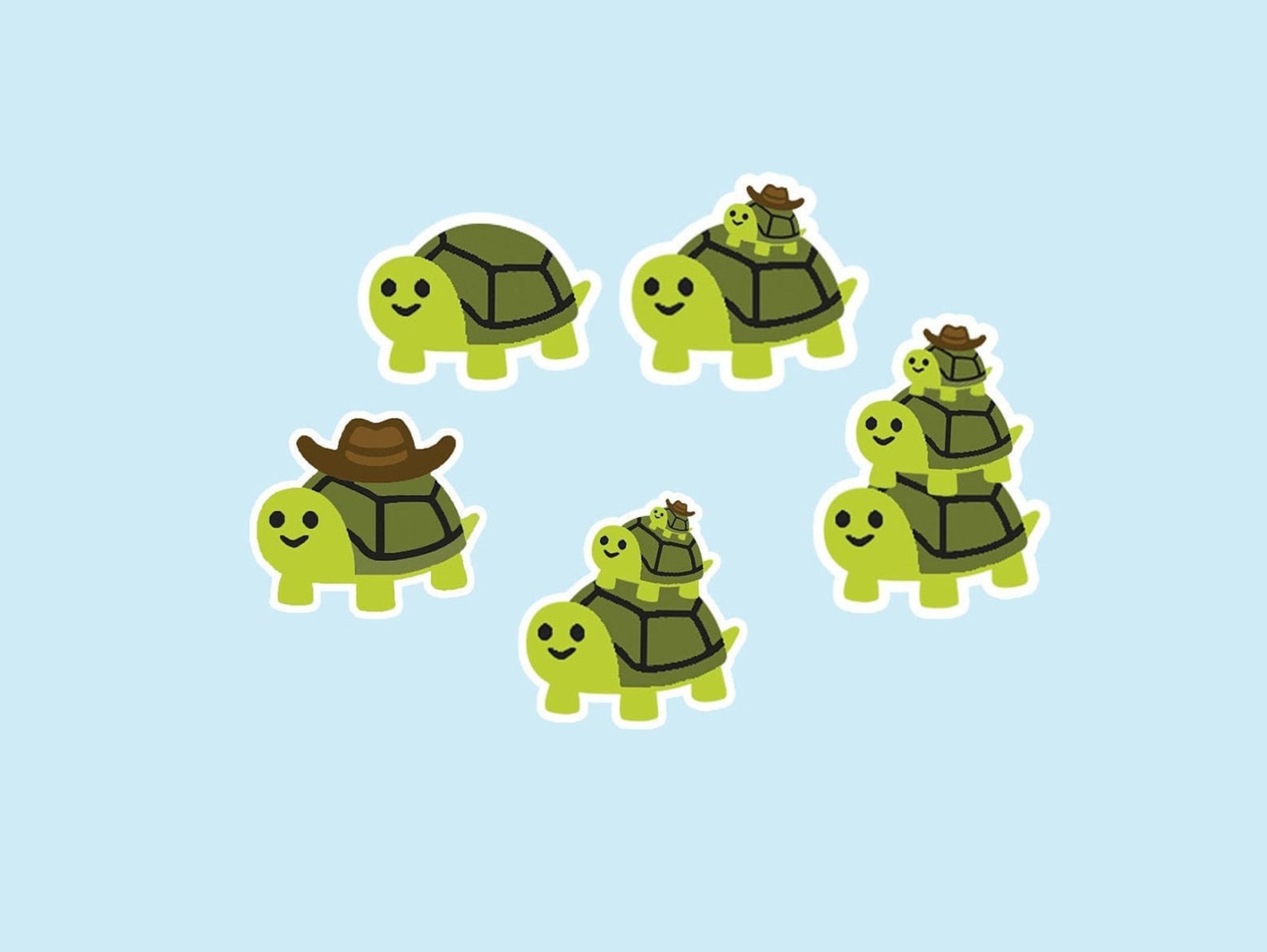 Turtle | Tortoise | Cute | Emoji - Etsy