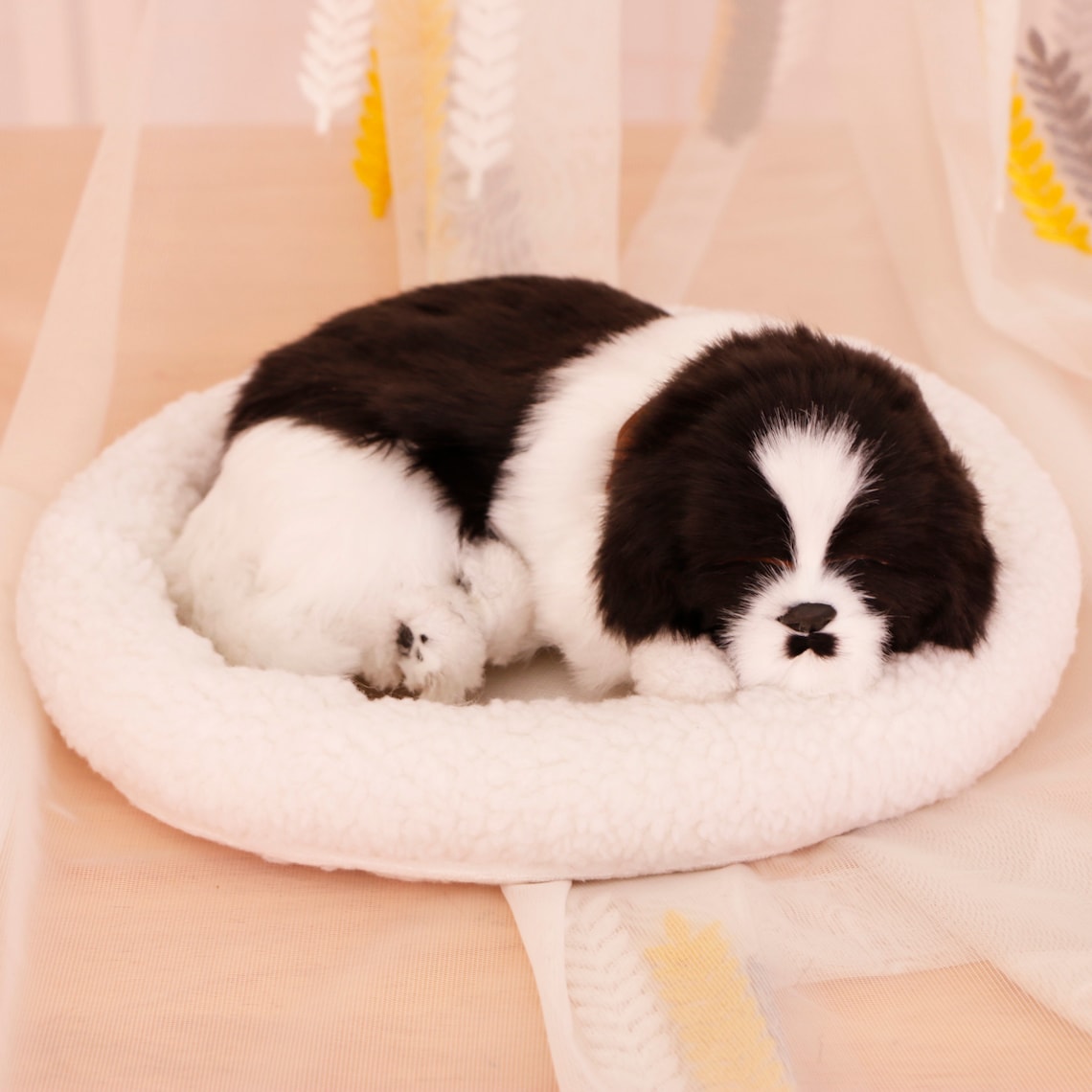 Lifelike ,realistic Dog That Breathe,labradoodle Collie,interactive ...