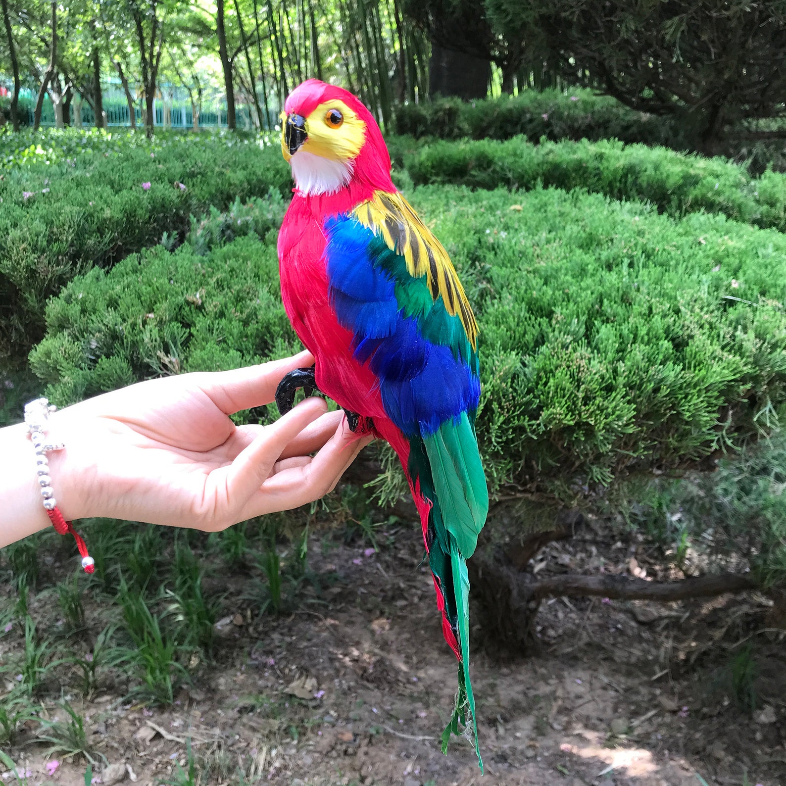 Artificial Birds Fake Birds Realistic Parrot Feathered Birds Parrot ...