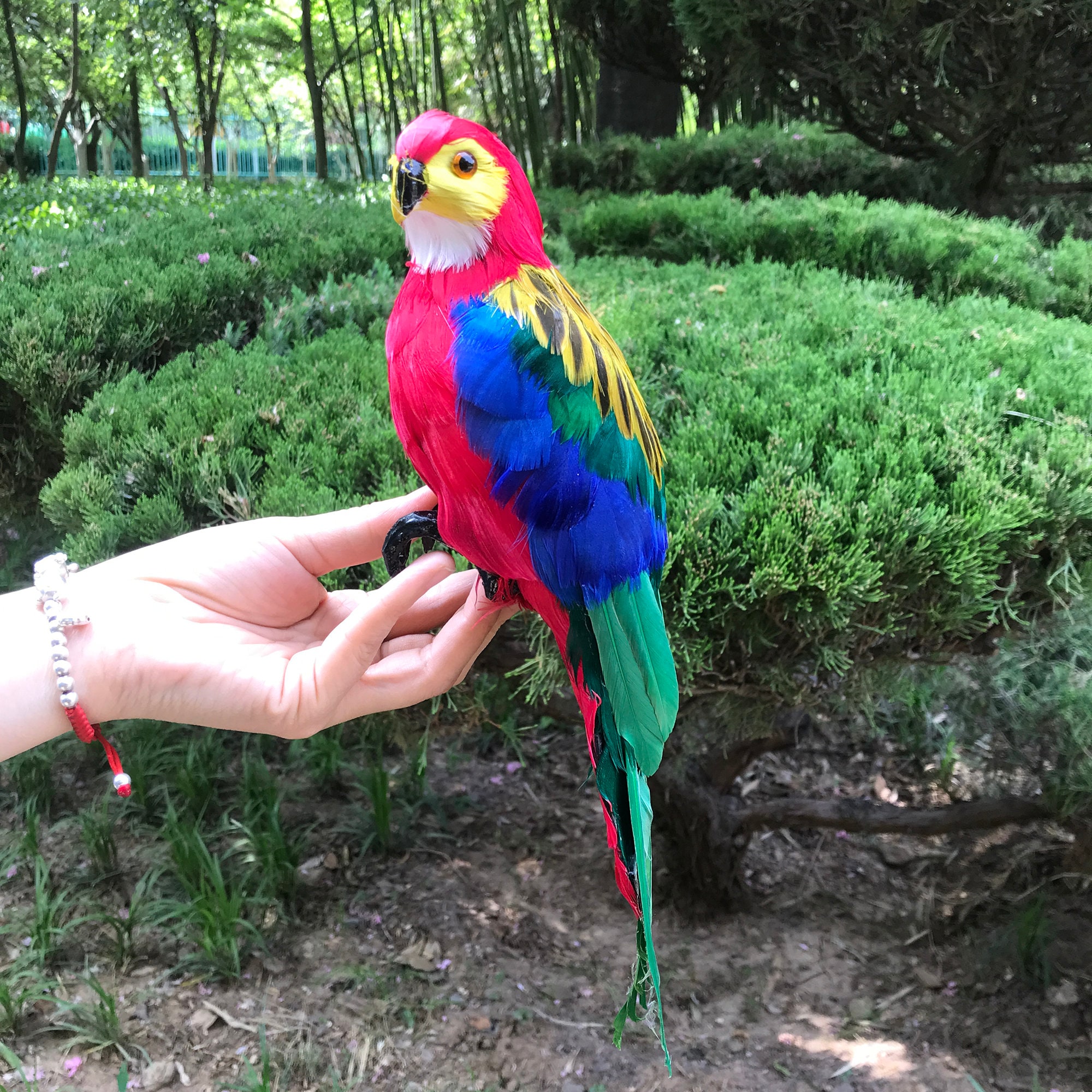 Artificial Birds Fake Birds Realistic Parrot Feathered Birds Parrot ...