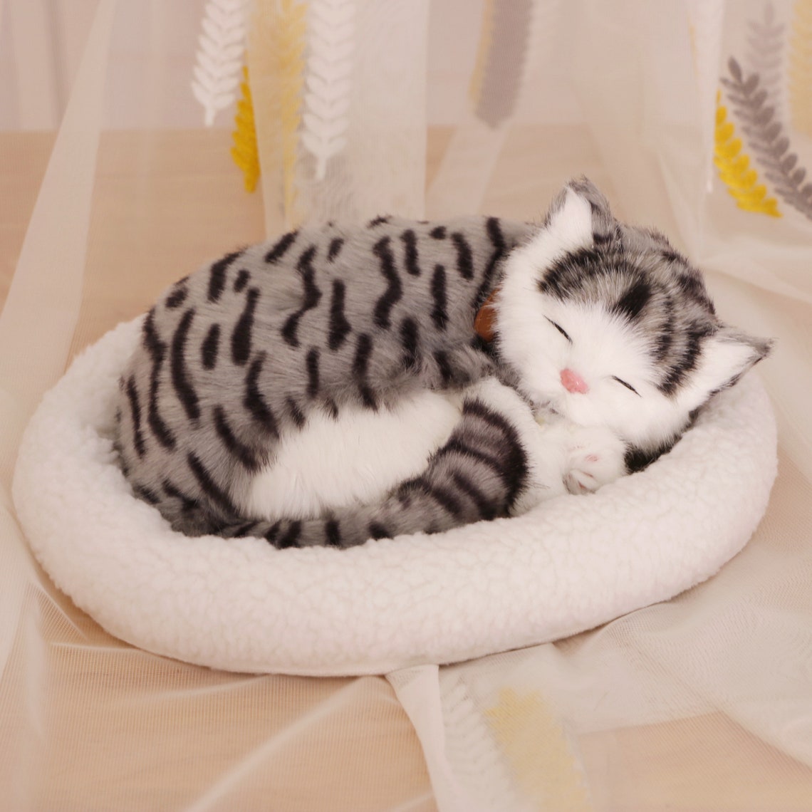 Lifelike realistic Cat Plush That Breatheinteractive - Etsy