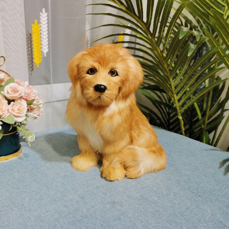 Realistic Labradoodle Dog Toy Lifelike Puppy Animal Figurines - Etsy