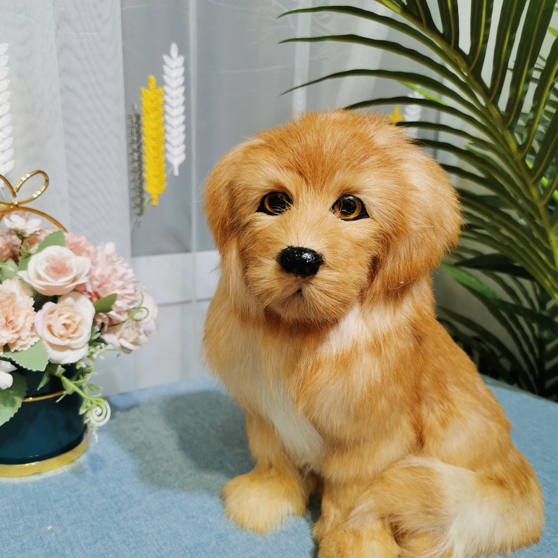 Realistic Labradoodle Dog Toy Lifelike Puppy Animal Figurines - Etsy