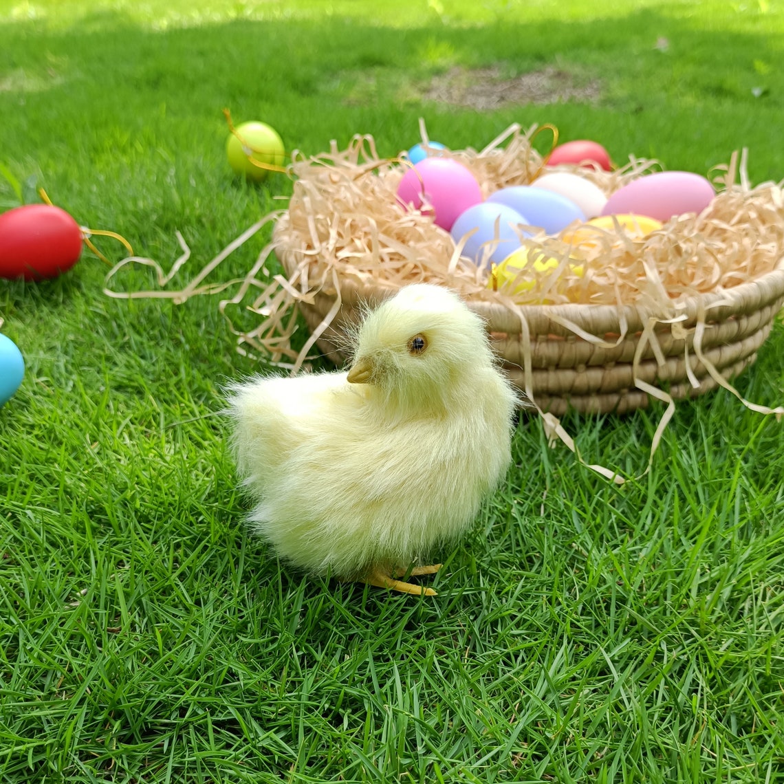 4 Pcs per Set Realistic Easter Baby Chicks toy Plush | Etsy