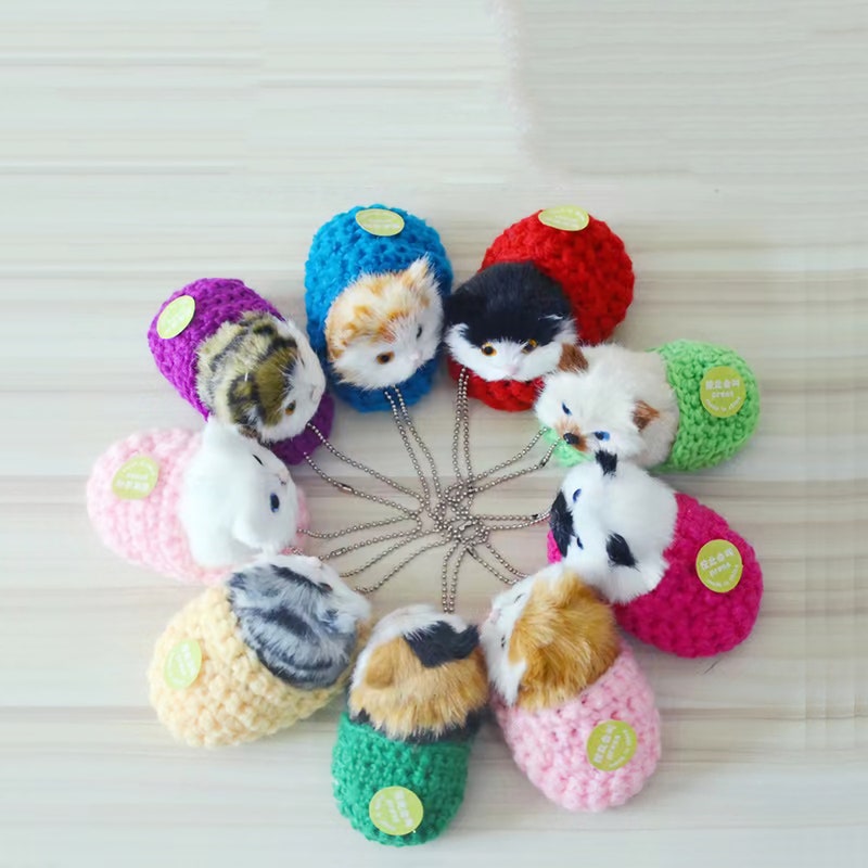 Cat Key Chain - Etsy
