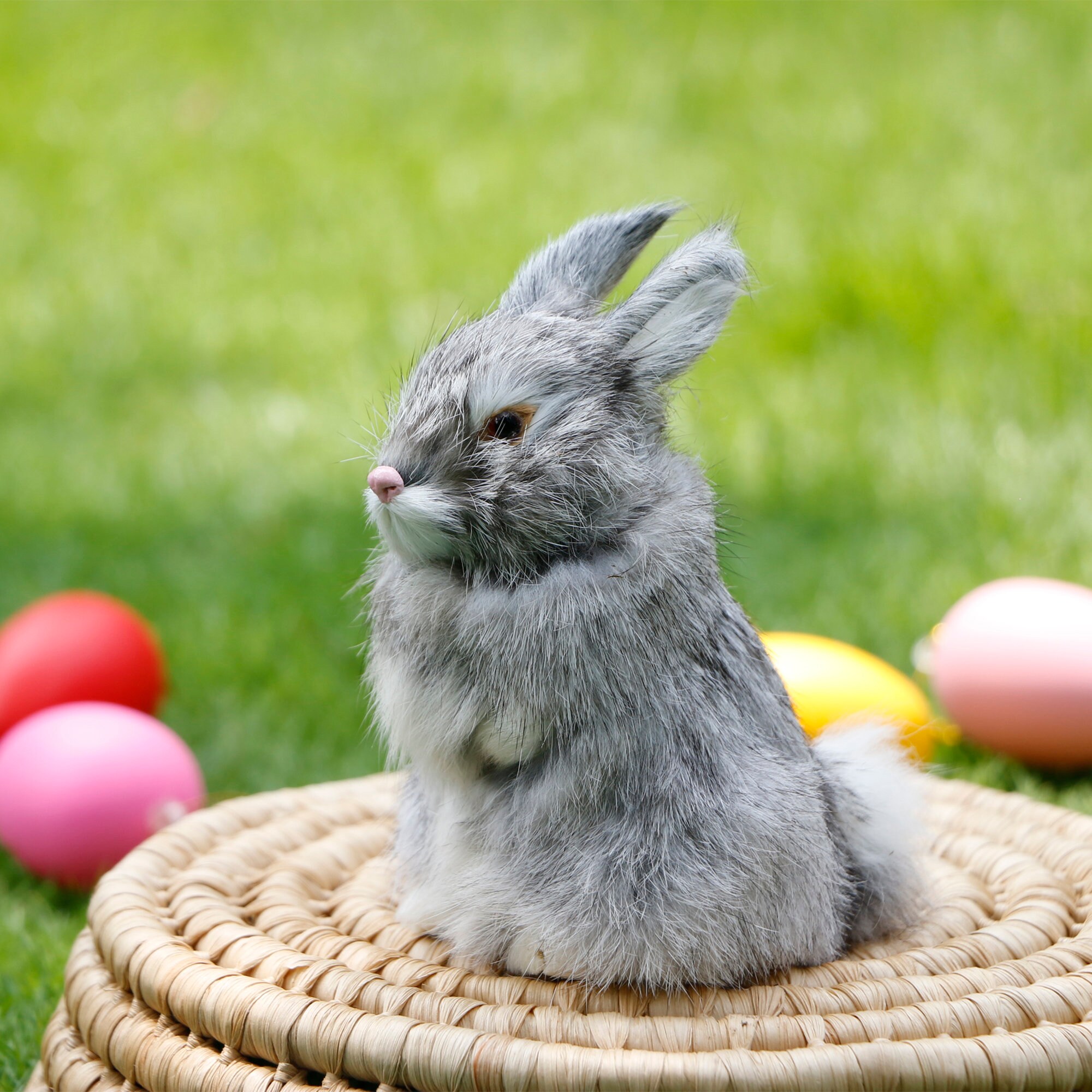 Lifelikerealistic Easter Bunny Rabbit Figurine Decor - Etsy
