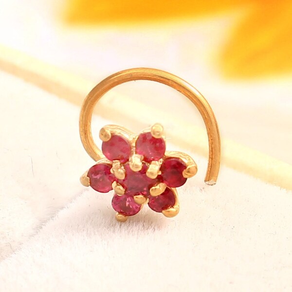 Indian Nose Stud - Etsy