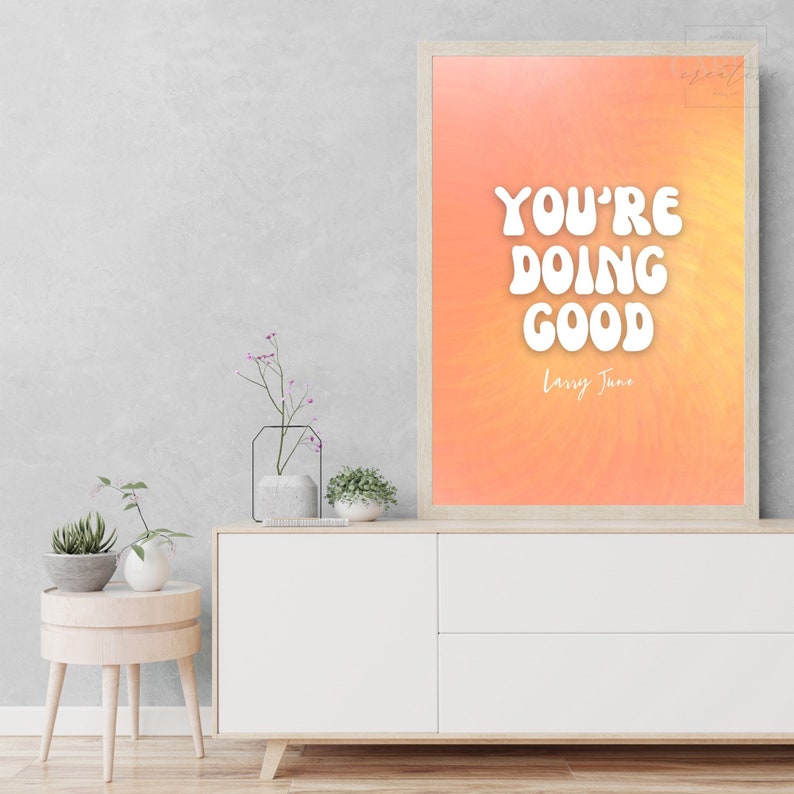 Youre Doing Good Larry June Quotes Hip Hop Song Lyrics Etsy