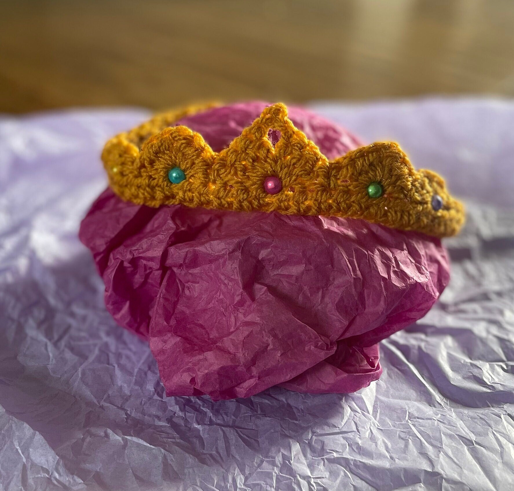 Crochet Tiara Craft Kit by Readsteadycro Step-by-step Guide Letterbox ...