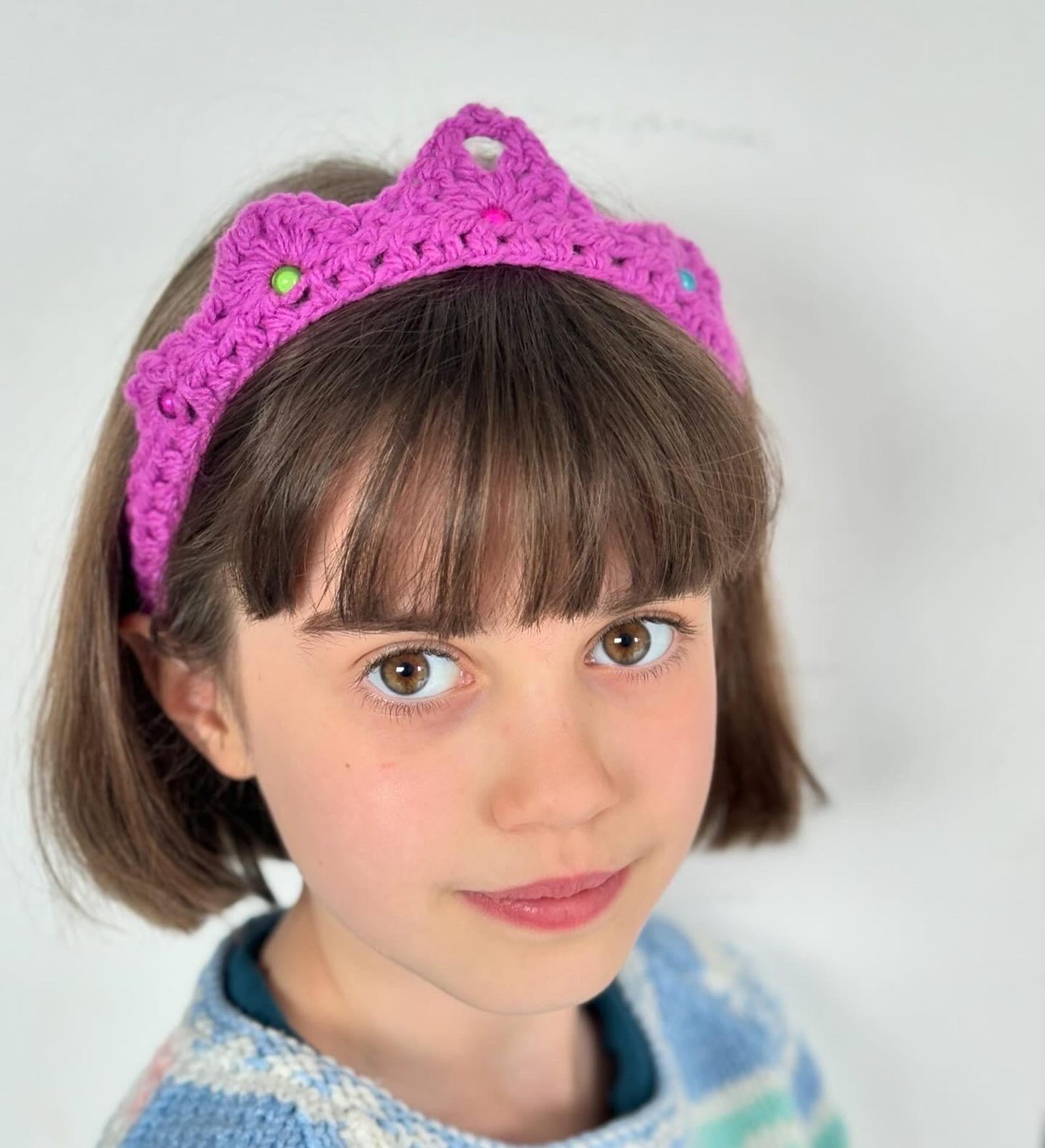 Crochet Tiara Pattern Digital Download PDF US and UK Crochet Terms ...