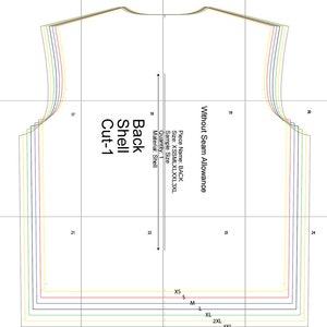 Oversize T-shirt PDF Sewing Pattern Sizes: XS-XXXL - Etsy