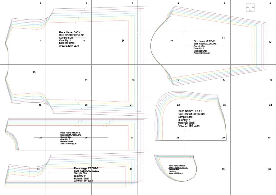 Hooded Jacket PDF Sewing Pattern Sizes: XS-XXXL - Etsy