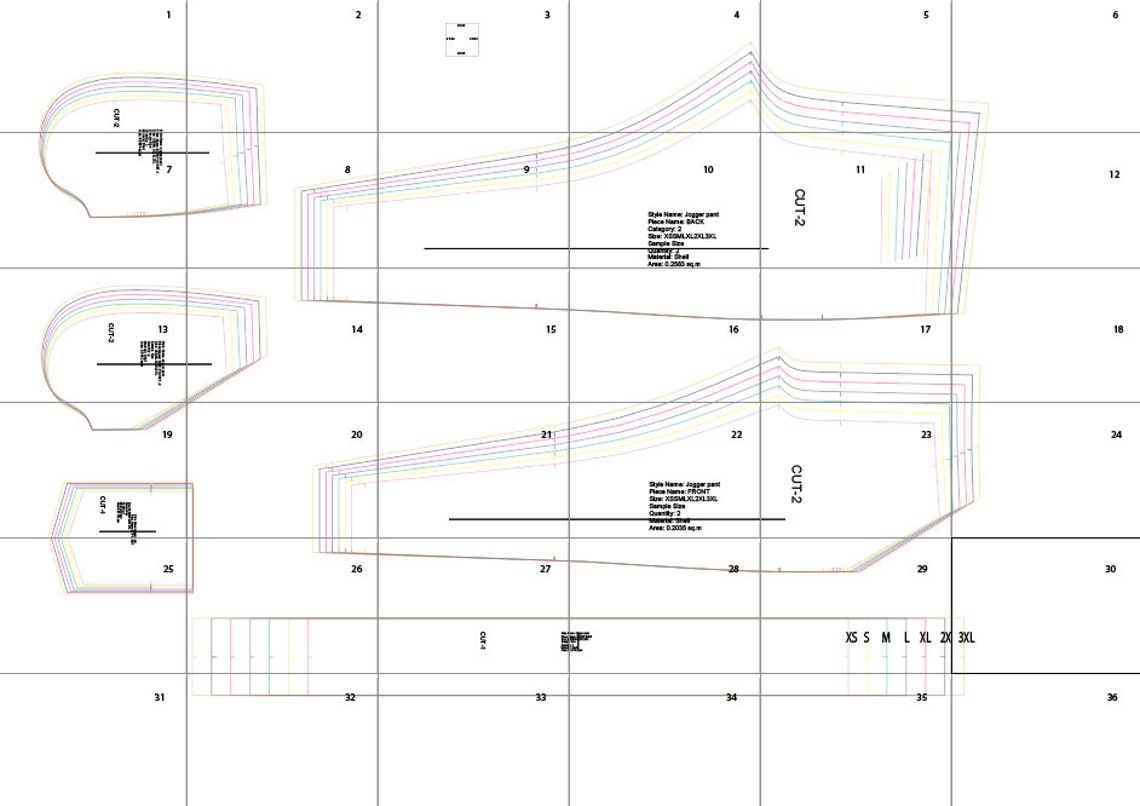 Slim Fit Jogger Pants PDF Sewing Pattern Sizes: XS-XXXL - Etsy