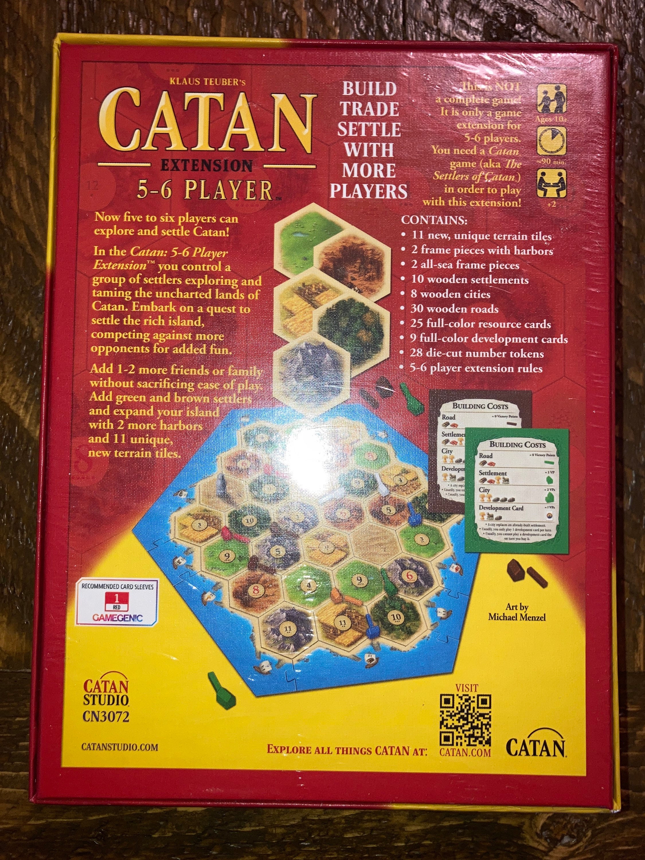 Settlers of Catan 5-6 Player Extension 5th Edition. | Etsy