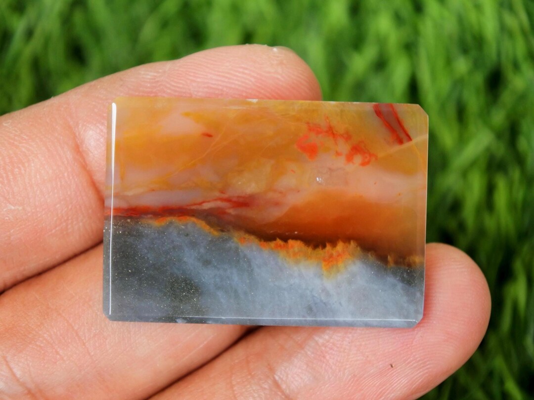 Scenic Java Agate,agate Crystal Rock - Etsy