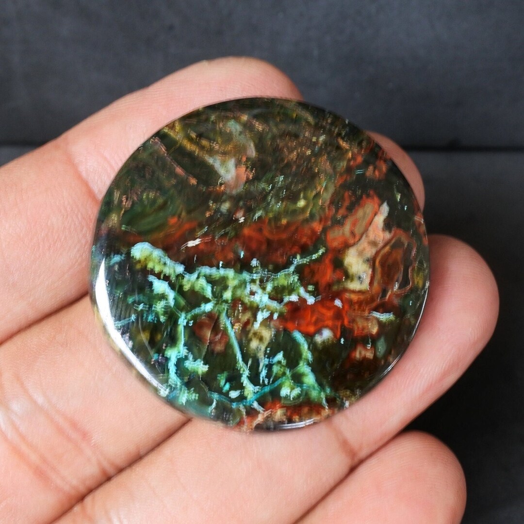 Multicolor Chrysocolla With Native Copper - Etsy