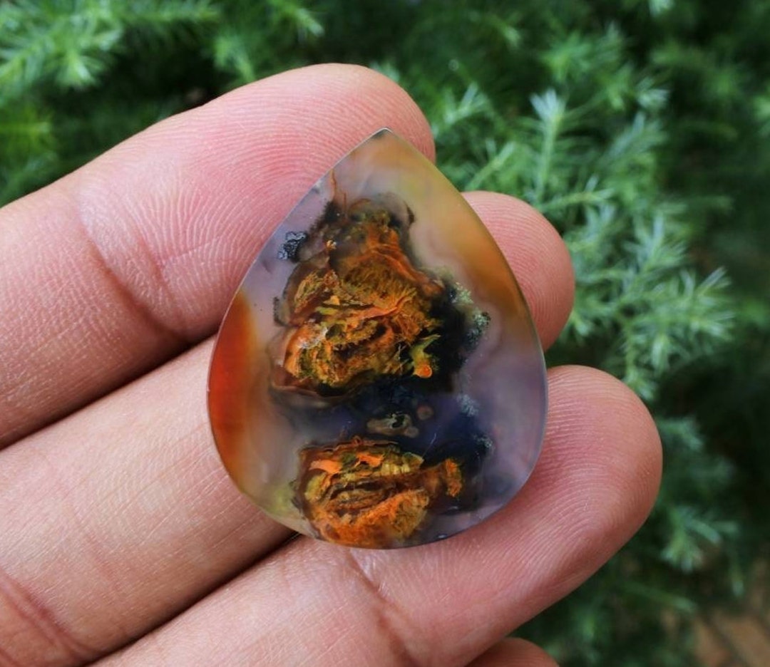 Multicolor Chrysocolla With Native Copper in Chalcedony - Etsy