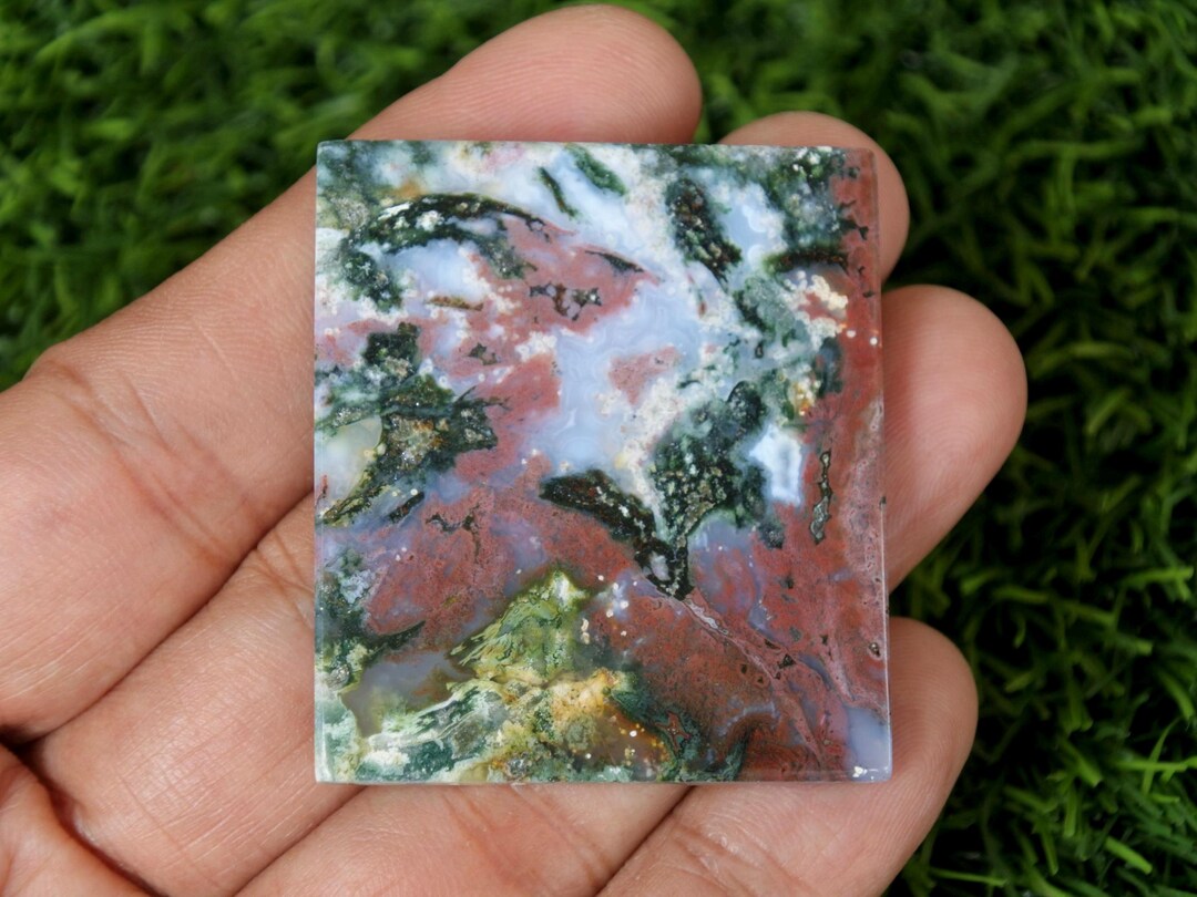 Translucent Multicolor Java Jasper - Etsy