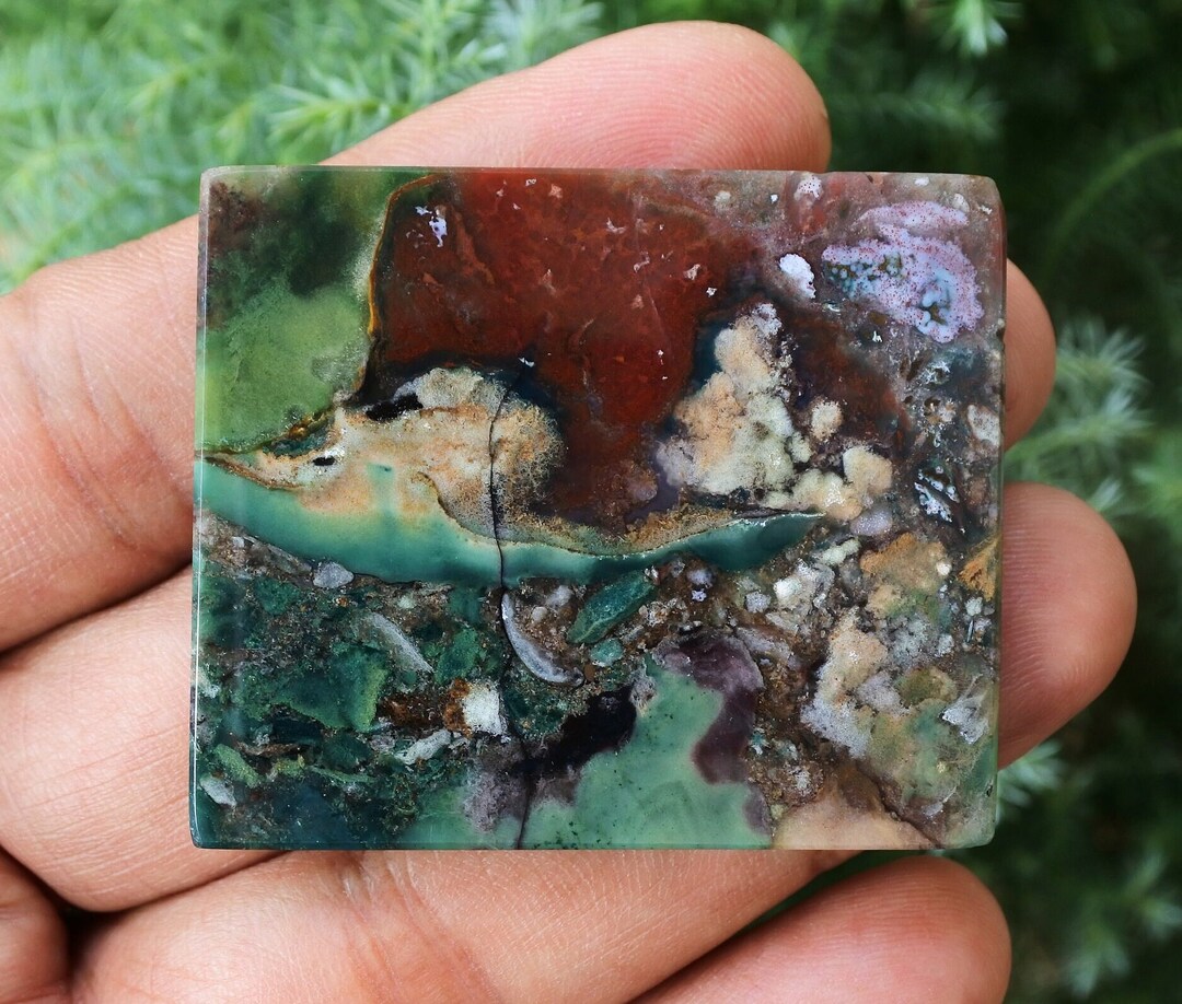 Large Scenic Multicolour Java Klawing Jasper , Agate Rock,agate Stone ...