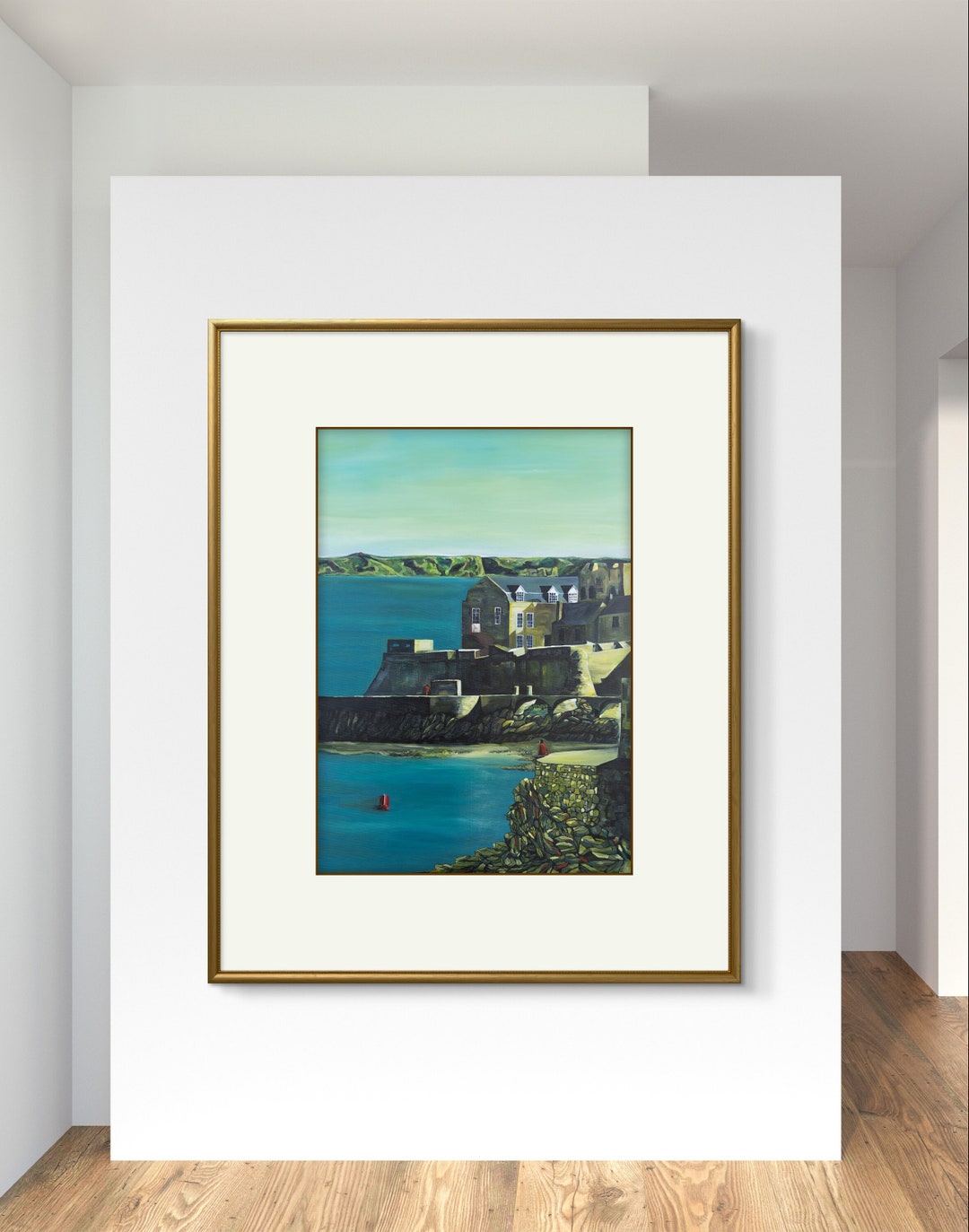 Limited Editions Giclee Print Conert Castle & Sark Guernsey Channel ...