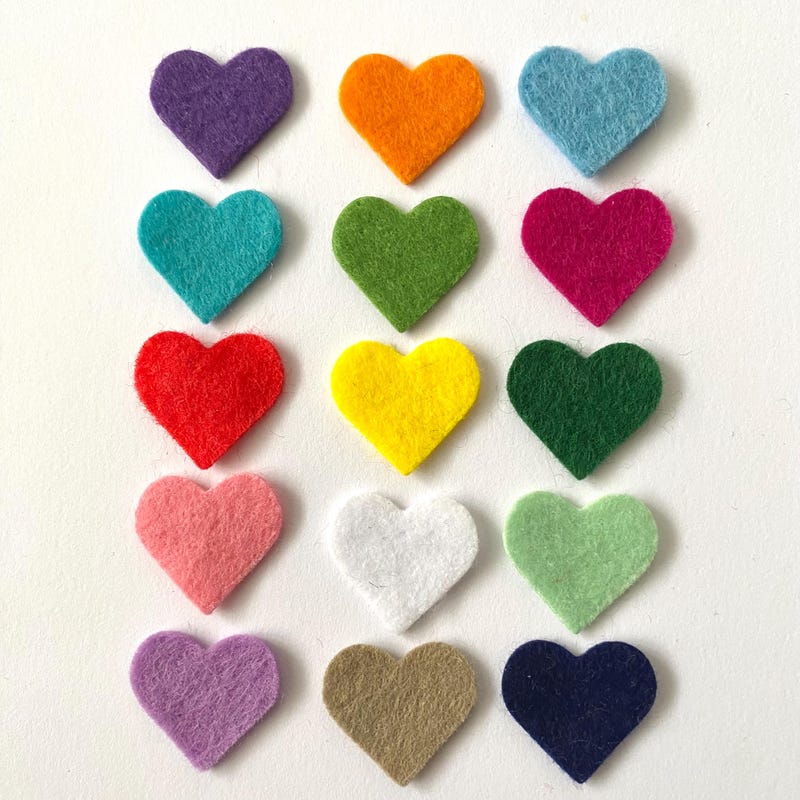 Pre Cut Felt Shapes - Etsy UK