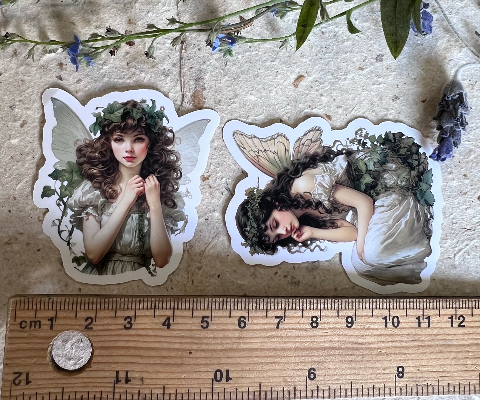 Fairies 12 X Stickers Matte Premium Vinyl Stickers, Magical ...