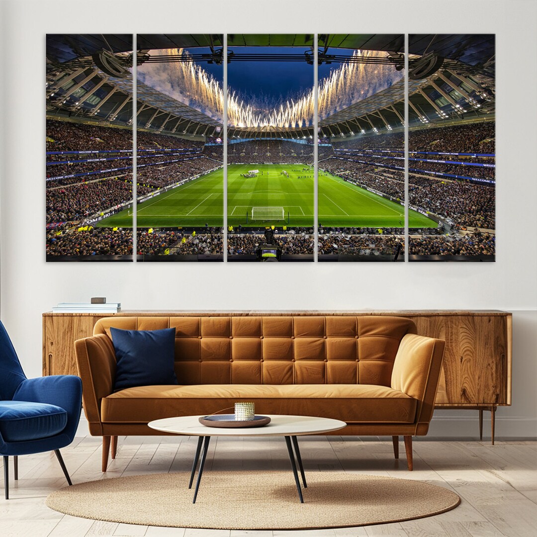 Tottenham Hotspur Stadium Wall Art Canvas for Sports Lover Gift ...
