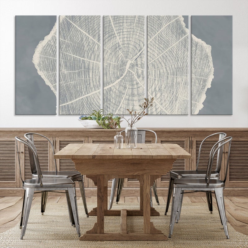 Large Linocut Wall Art - Etsy