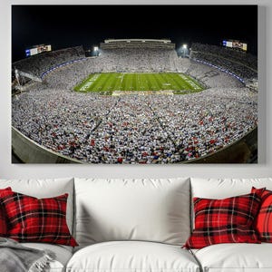 Beaver Stadium Penn State Football Wall Art Penn State Stadium Ready to ...