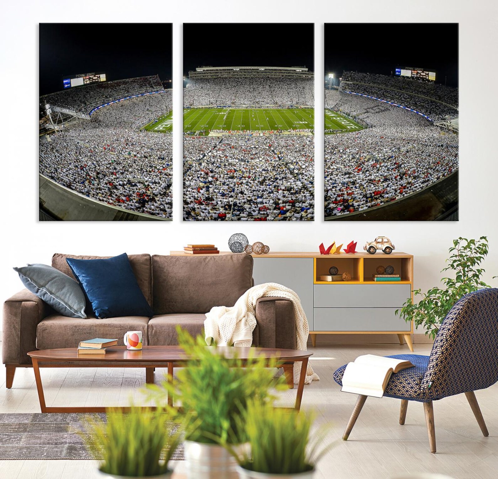 Beaver Stadium Penn State Football Wall Art Penn State Stadium Ready to ...