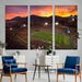 Folsom Field Stadium Canvas Wall Art - Game Day View Mountain Backdrop ...
