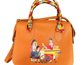 Hand Painted Bag, Igorot Ladies - Etsy UK