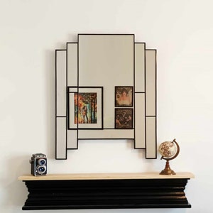 Art Deco Wall Mirror, Vintage Mirror, Classic Mirror, Art Deco Mirror ...