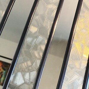 Art Deco Wall Mirror, Art Deco Mirror, Stain Glass Effect Mirror ...